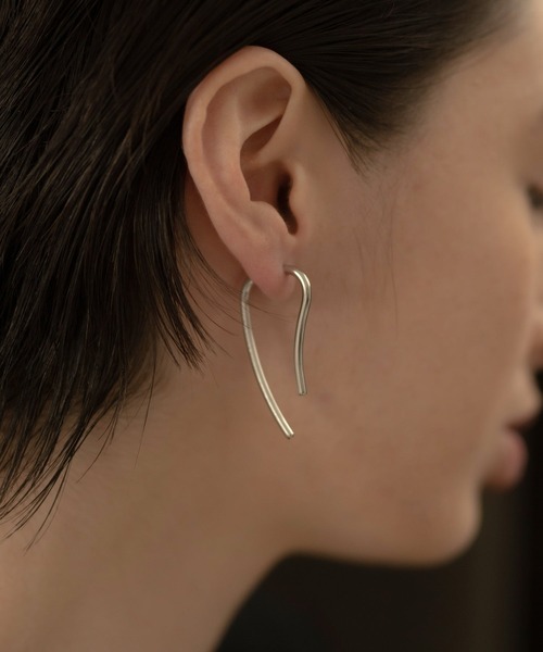 novice ピアス 「novice」Bicolor Linear Drop Pierce レディース : ZOZOTOWN Yahoo!店 - 通販 - Yahoo!ショッピング