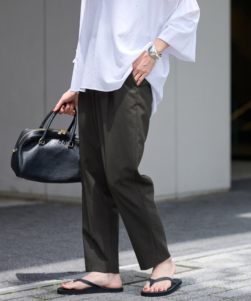 FRAMeWORK 「FRAMeWORK」 スラックス 36 グリーン レディース : ZOZOTOWN Yahoo!店 - 通販 - Yahoo!ショッピング