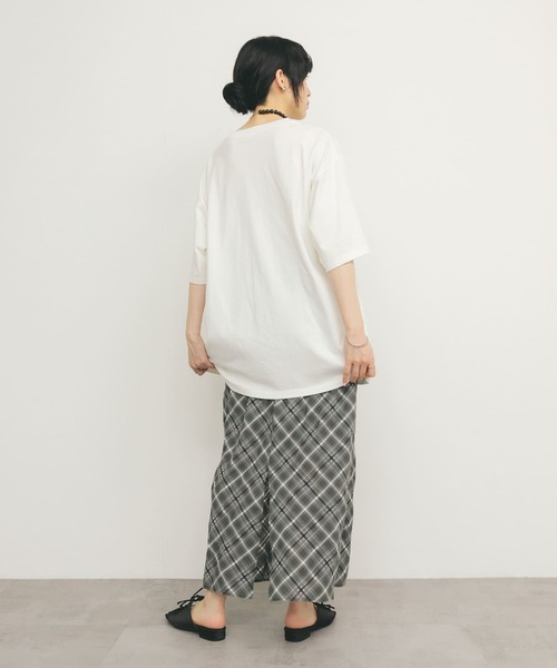 KBF スカート シアーチェックIラインスカート : ZOZOTOWN Yahoo!店 - 通販 - Yahoo!ショッピング