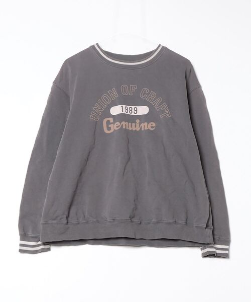 CUBE SUGAR 「CUBE SUGAR」 スウェットカットソー M チャコールグレー レディース : ZOZOTOWN Yahoo!店 - 通販 - Yahoo!ショッピング