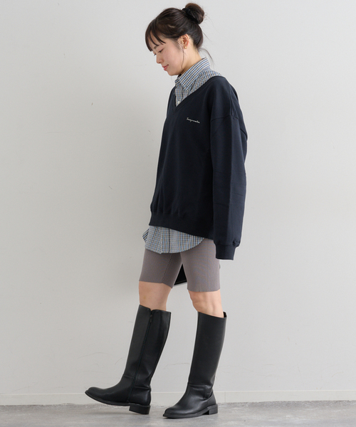 U by SPICK&SPAN（ユーバイスピックアンドスパン） パンツ リブニット