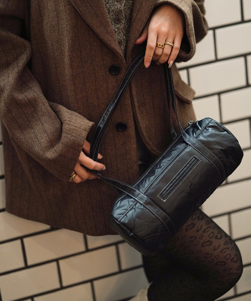 ACOC ショルダーバッグ バッグ ACOC/アコック Stitch Small Duffle Bag レディース : ZOZOTOWN Yahoo!店 - 通販 - Yahoo!ショッピング