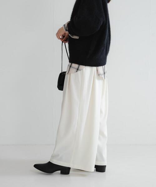 URBAN RESEARCH（アーバンリサーチ） パンツ ストレッチタックギャザー