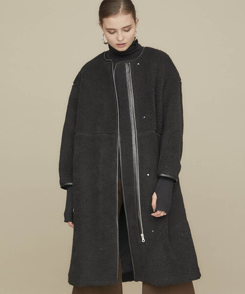 「STUDIOUS」 ノーカラーコート 2 ブラック レディース : 81857672 : ZOZOTOWN Yahoo!店 - 通販 - Yahoo!ショッピング