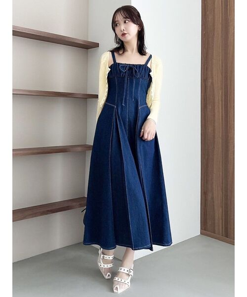 dazzlin（ダズリン） ワンピース スイッチングステッチジャンスカ : ZOZOTOWN Yahoo!店 - 通販 - Yahoo!ショッピング