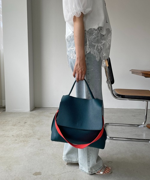 antic rag 「antic rag」 2WAYバッグ FREE ブルーグリーン レディース : ZOZOTOWN Yahoo!店 - 通販 - Yahoo!ショッピング