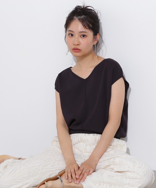 N.Natural Beauty Basic ニット セーター 総針Vネックフォルムニット レディース : ZOZOTOWN Yahoo!店 - 通販 - Yahoo!ショッピング