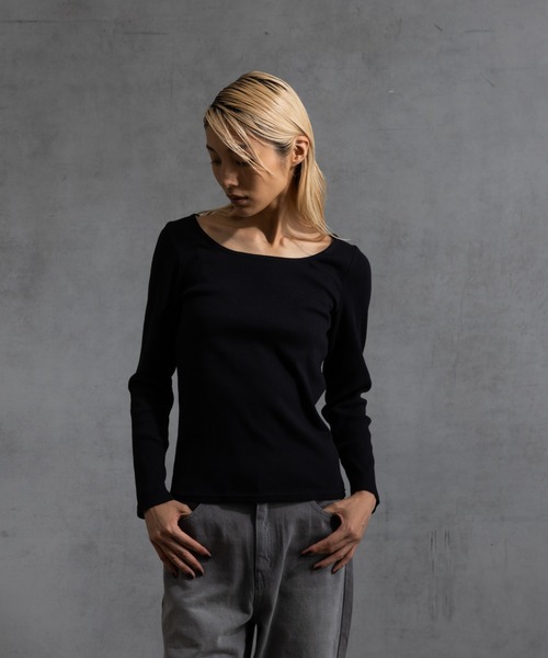 Yahoo!オークション - 「paradigm」 長袖カットソー SMALL ホワイト レ...