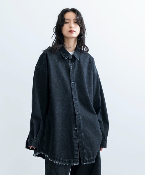 Yahoo!オークション - 「JUNRED」 長袖シャツ L オフホワイト メンズ