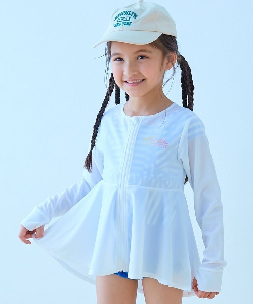 devirock ラッシュガード UVカット フレアシルエット 長袖ラッシュガード キッズ : ZOZOTOWN Yahoo!店 - 通販 - Yahoo!ショッピング