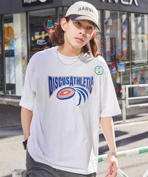 tシャツ Tシャツ DISCUS ATHLETIC/ディスカス アスレチック ヴィンテージライクロゴ オーバーサイズ半袖Tシャツ :70683677:ZOZOTOWN Yahoo!店 - 通販 ...