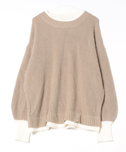 「Java」 「classicalelf」長袖ニット MEDIUM ベージュ レディース : 80844677 : ZOZOTOWN Yahoo!店 - 通販 - Yahoo!ショッピング