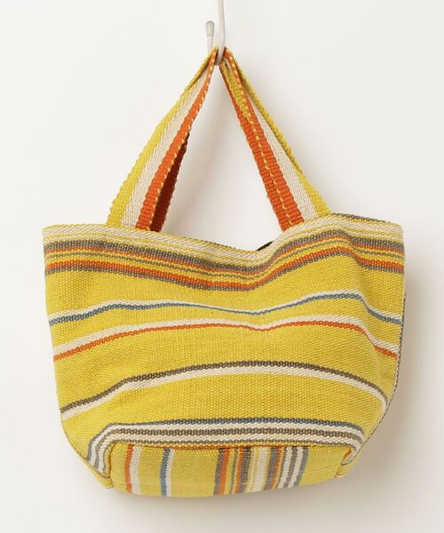 Amina 「Amina」 ストライプ柄ハンドバッグ - イエロー レディース : ZOZOTOWN Yahoo!店 - 通販 - Yahoo!ショッピング