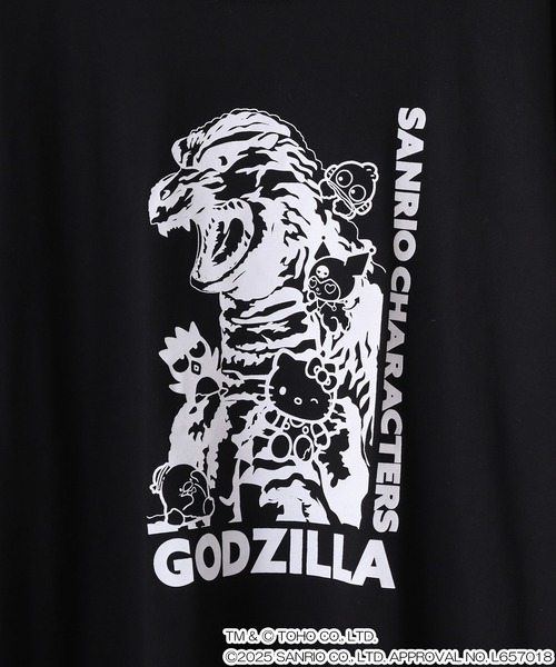 sanrio（サンリオ） tシャツ ゴジラ・サンリオキャラクターズ長袖Tシャツ メンズ レディース : ZOZOTOWN Yahoo!店 ...