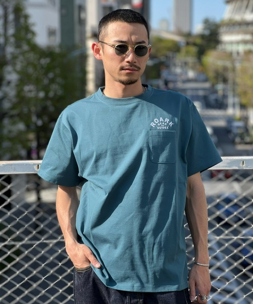 ROARK REVIVAL tシャツ 「ROARK REVIVAL」”GEAR ＆ GUIDES” FINE TECH DRY TEE メンズ レディース : ZOZOTOWN Yahoo!店 ...