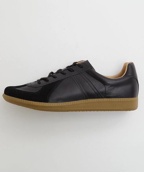 MEN'S MELROSE スニーカー 42700 ALL LEATHER GERMAN TRAINER