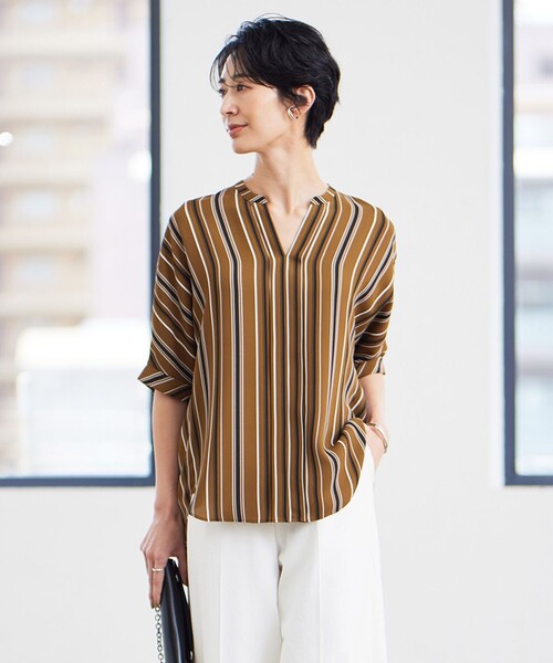 ICB 「ICB」 ドルマンスリーブブラウス SMALL ブラウン レディース : ZOZOTOWN Yahoo!店 - 通販 - Yahoo!ショッピング