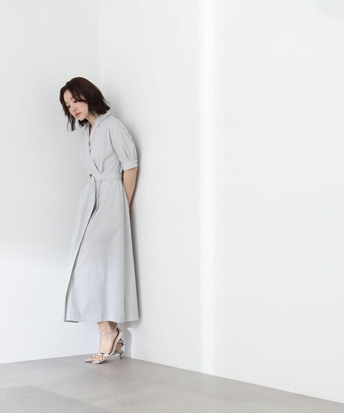 NATURAL BEAUTY BASIC 「NATURAL BASIC」 シャツワンピース MEDIUM ライトグリーン レディース : ZOZOTOWN Yahoo!店 - 通販 ...
