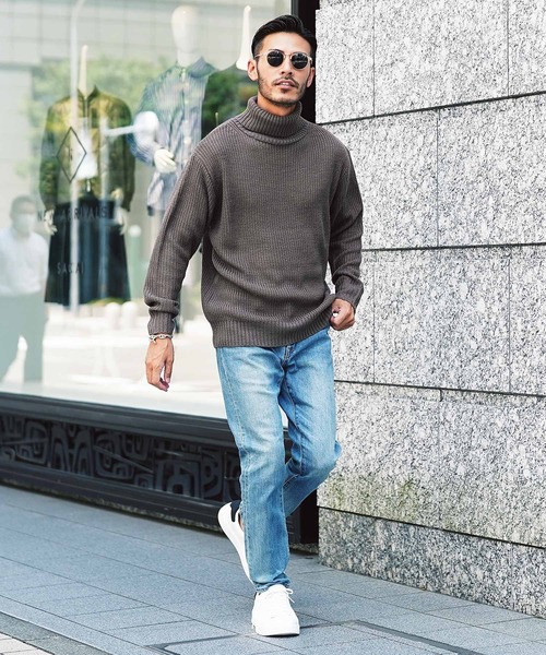 Yahoo!オークション - 「JIGGYS SHOP」 「roshell」タートルネックニッ...