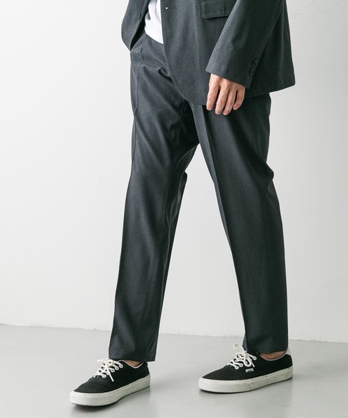 パンツ スーツ 「イージーケア / 速乾」LIFE STYLE TAILOR ウォッシャブルアクティブパンツ メンズ :84605681 ...