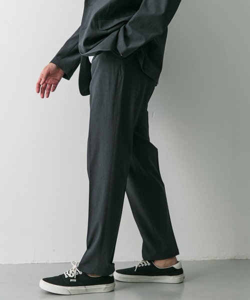 パンツ スーツ 「イージーケア / 速乾」LIFE STYLE TAILOR ウォッシャブルアクティブパンツ メンズ :84605681 ...