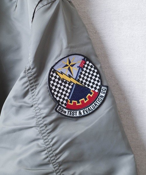 HOUSTON（ヒューストン） ミリタリージャケット モッズコート 「T7」「HOUSTON」PATCH CWU-36/P FLIGHT ...