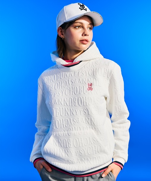 Psycho Bunny パーカー 「GOLF」「WOMEN」フォントジャガード パーカ レディース メンズ : ZOZOTOWN Yahoo!店 - 通販 - Yahoo!ショッピング