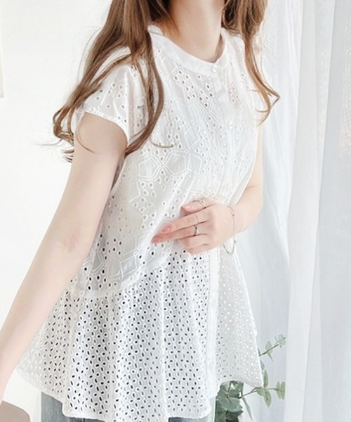 classicalelf 「classicalelf」 ノースリーブブラウス SMALL ホワイト レディース : ZOZOTOWN Yahoo!店 - 通販 - Yahoo!ショッピング