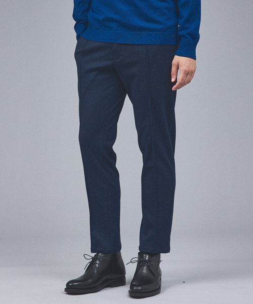 DESIGNWORKS スラックス 「定番人気」アクティブジャージピンタックパンツ メンズ : ZOZOTOWN Yahoo!店 - 通販 - Yahoo!ショッピング