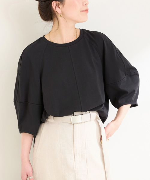 B.C STOCK 「B.C STOCK」 「Simplicite」7分袖カットソー FREE ブラック レディース : ZOZOTOWN Yahoo!店 - 通販 - Yahoo!ショッピング