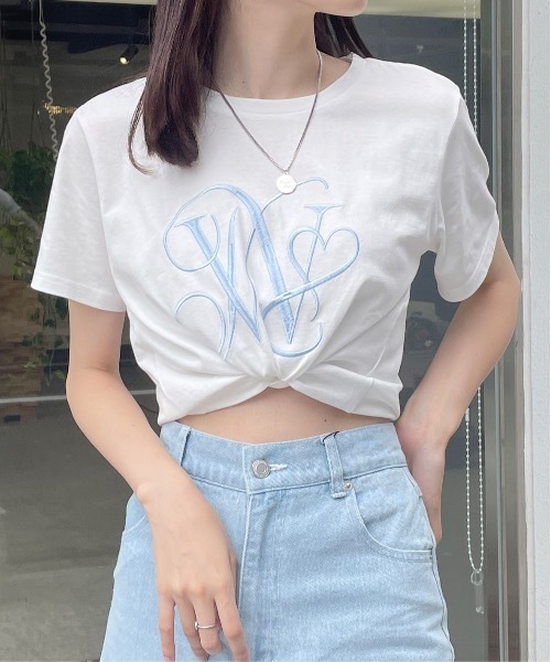 one way tシャツ Tシャツ OWハート刺繍Tシャツ レディース : ZOZOTOWN Yahoo!店 - 通販 - Yahoo!ショッピング