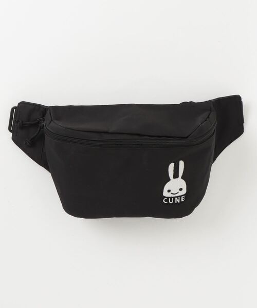 CUNE 「CUNE」 ワンポイントウエストバッグ - ブラック レディース : ZOZOTOWN Yahoo!店 - 通販 - Yahoo!ショッピング