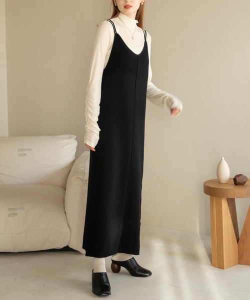 hinari 「hinari」 キャミソールワンピース SMALL ブラック レディース : ZOZOTOWN Yahoo!店 - 通販 ...