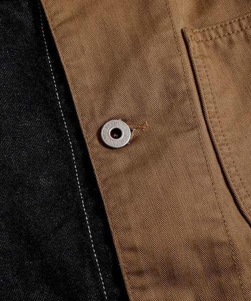 FDMTL カバーオール FDMTL/ファンダメンタル/THIRD JACKET COVERALL RINSE メンズ レディース : ZOZOTOWN Yahoo!店 - 通販 ...