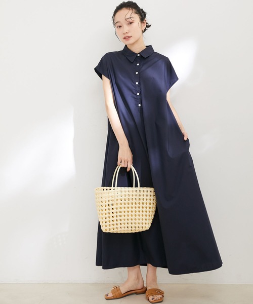 vis-'a-vis 「vis-`a-vis」 シャツワンピース FREE ネイビー レディース : ZOZOTOWN Yahoo!店 - 通販 - Yahoo!ショッピング
