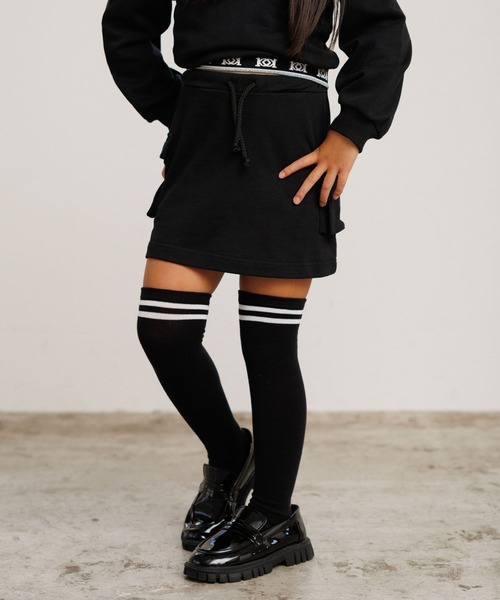 10C REPIPI 靴下 「10C REPIPI」ラインロゴニ−ハイ キッズ 子供 女の子 : ZOZOTOWN Yahoo!店 - 通販 - Yahoo!ショッピング