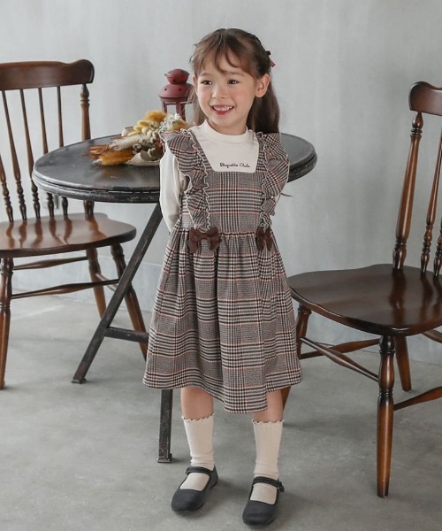 Biquette Club ワンピース ドッキングワンピース キッズ 子供服 女の子 : ZOZOTOWN Yahoo!店 - 通販 - Yahoo!ショッピング