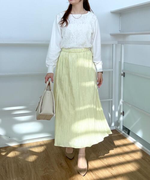 COUP DE CHANCE（クードシャンス） スカート 「洗える／日本製