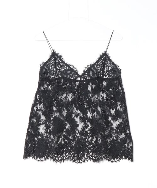 IENA LA BOUCLE 「IENA BOUCLE」 キャミソールブラウス - ブラック レディース : ZOZOTOWN Yahoo!店 - 通販 - Yahoo!ショッピング