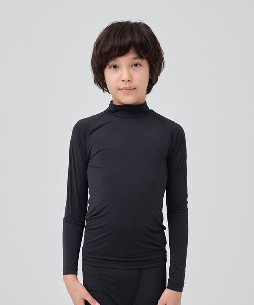 BEAMS SCHOOL 「BEAMS SCHOOL/ビームス スクール」キッズ長袖ハイネックスポーツインナーシャツ 接触冷感 吸水速乾 UVカット : ZOZOTOWN Yahoo!店 ...