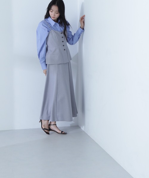 NATURAL BEAUTY BASIC 「NATURAL BASIC」 セットアップ P/S グレー レディース : ZOZOTOWN Yahoo!店 - 通販 - Yahoo!ショッピング