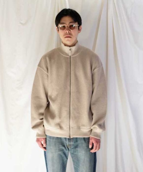 Yahoo!オークション - 「crepuscule」 ジップアップブルゾン 2 ブラウ...