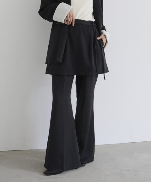 Yahoo!オークション - 「hellam」 スラックス MEDIUM チャコール レデ...