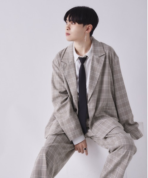 Yahoo!オークション - 「EDEL」 テーラードジャケット LARGE ブラック ...