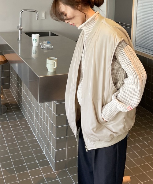 「Java」 ベスト X-LARGE ベージュ系その他 レディース : 84106690 : ZOZOTOWN Yahoo!店 - 通販 - Yahoo!ショッピング