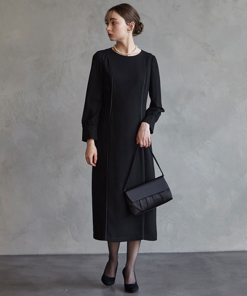 AIMER 「AIMER」 長袖ワンピース X-LARGE ブラック レディース : ZOZOTOWN Yahoo!店 - 通販 - Yahoo!ショッピング