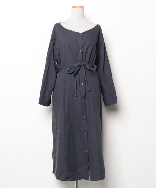 studio CLIP 「studio CLIP」 長袖ワンピース 3L ネイビー レディース : ZOZOTOWN Yahoo!店 - 通販 - Yahoo!ショッピング