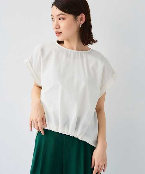 CROSS FUNCTION（クロスファンクション） ブラウス シャツ 「撥水 / UV」ハジクションタックギャザーブラウス「CF/クロスファンクション」 レディース : ZOZOTOWN ...