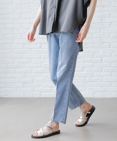 GLOBAL WORK 「GLOBAL WORK」 加工デニムパンツ X-SMALL ブルー系その他 レディース : ZOZOTOWN Yahoo!店 - 通販 - Yahoo!ショッピング