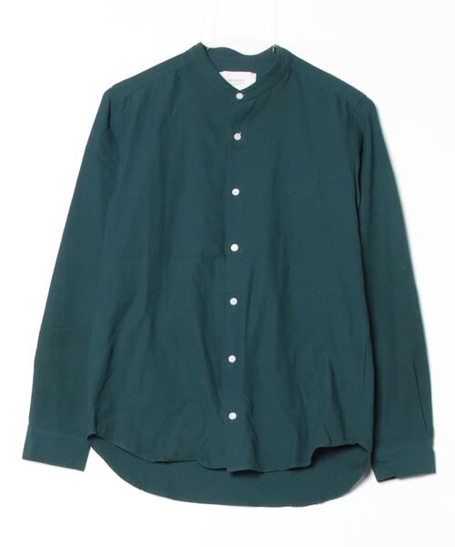 STUDIOUS 「STUDIOUS」 長袖シャツ 1 グリーン メンズ : ZOZOTOWN Yahoo!店 - 通販 - Yahoo!ショッピング